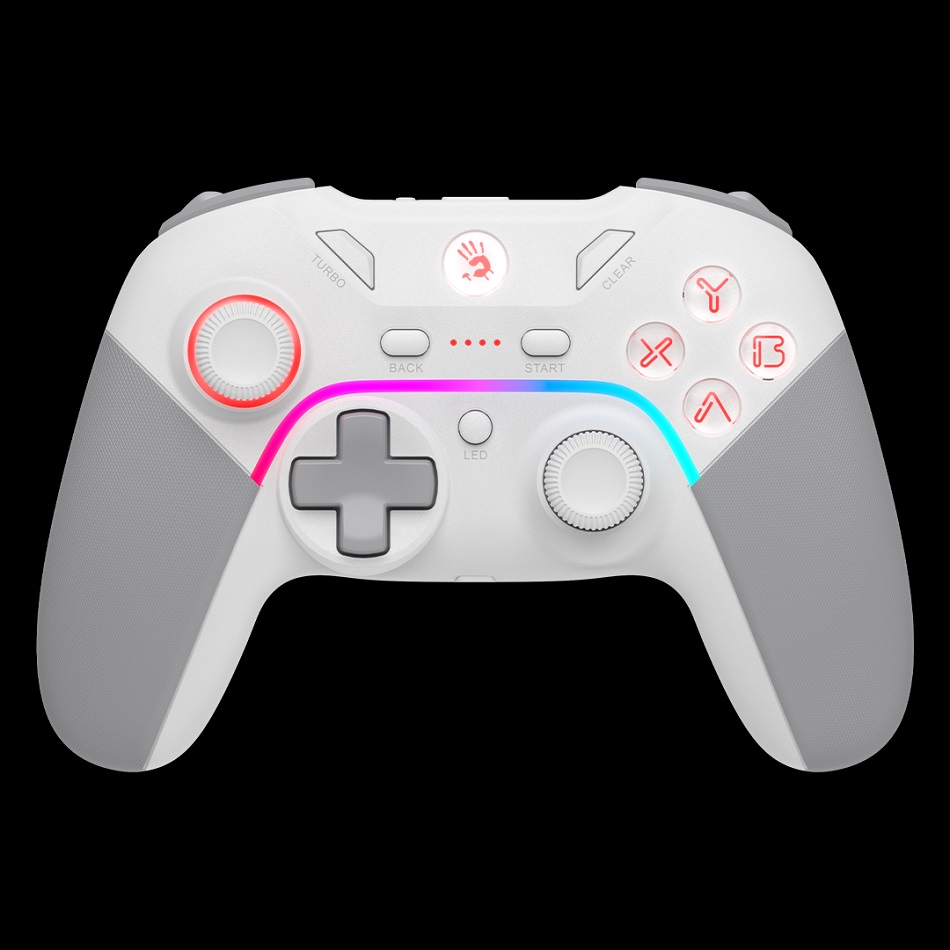 Game Pad A4 Bloody GPW70 Wireless Sports White RGB for PS3/PC/Switch ...