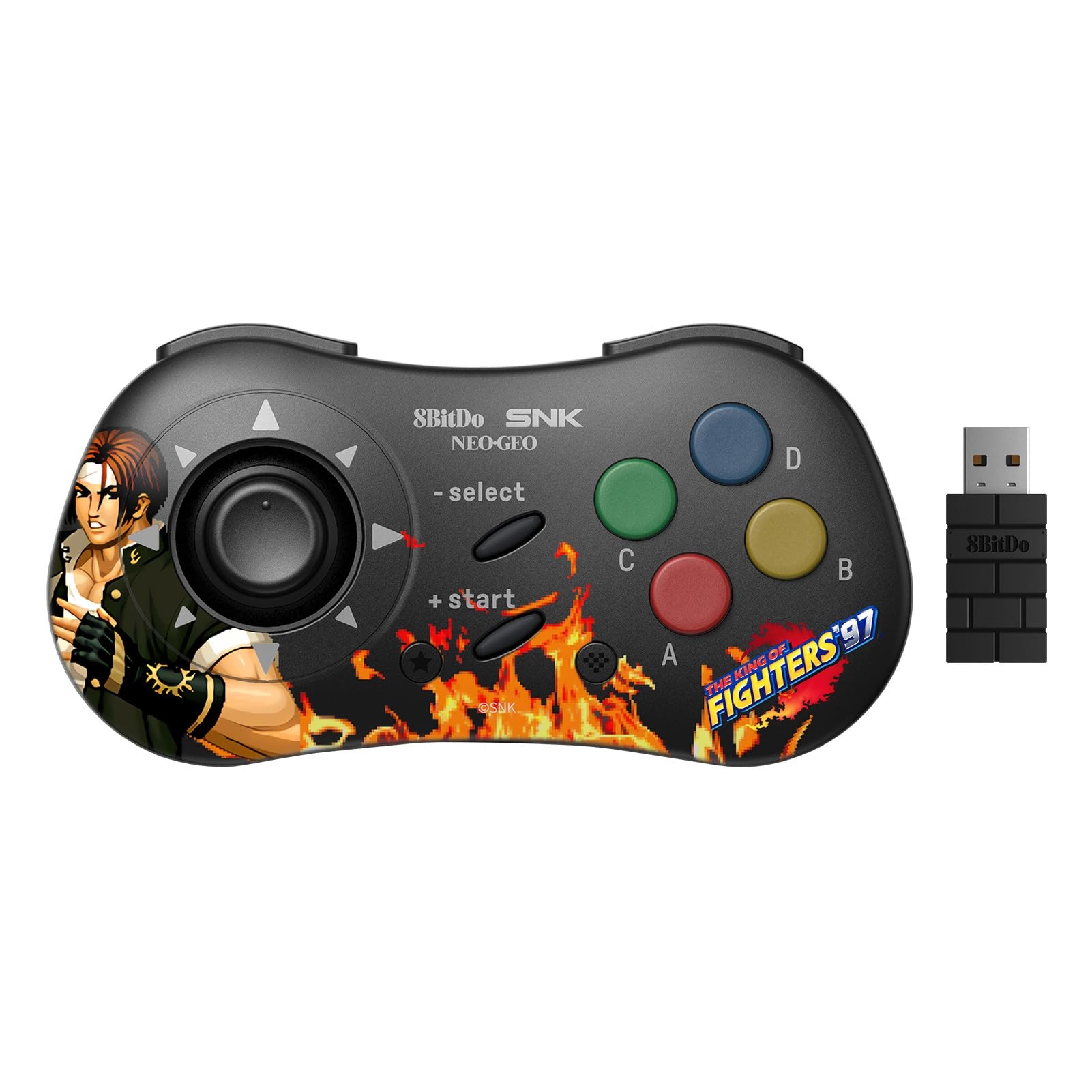 Wireless Controller Game Pad 8BitDo Kyo Kusanagi (PC/ANDROID/NEOGEO ...