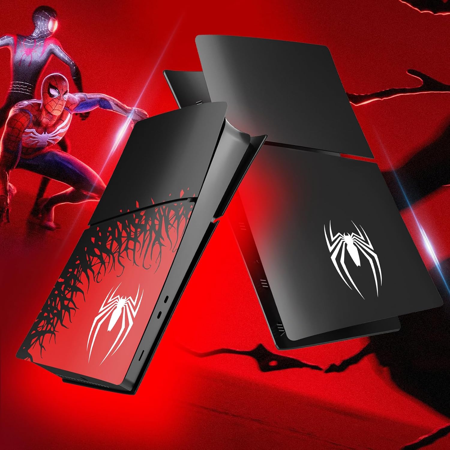 Faceplate for Playstation 5 PS5 SLIM Digital Edition - Spider-Man 2 w ...