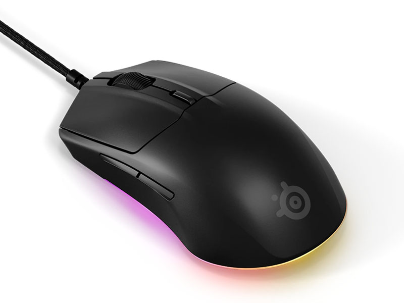 Mouse SteelSeries Rival 3 Gen 2 Gaming Optical 6-button Symmetrical RGB ...
