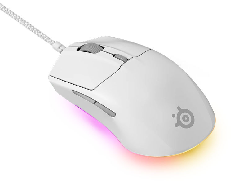 Mouse SteelSeries Rival 3 Gen 2 Gaming Optical 6-button Symmetrical RGB ...