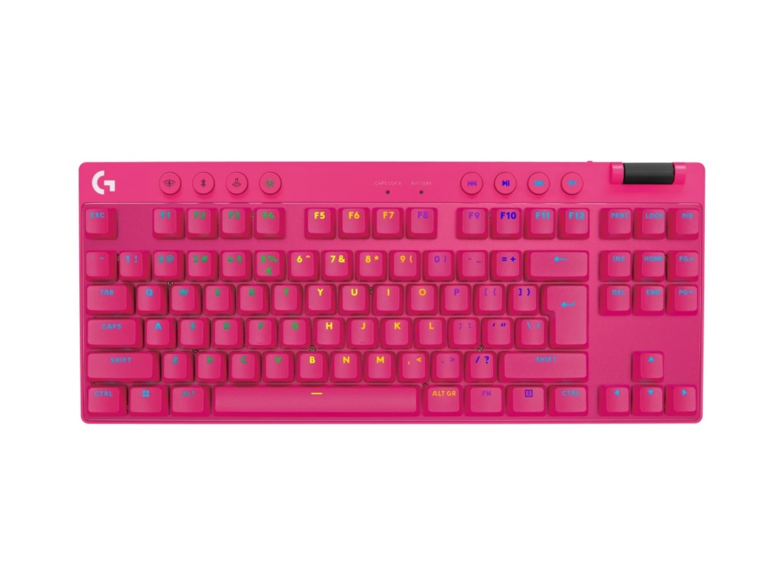 Keyboard Logitech Gaming G Pro X TKL Wireless Lightspeed Mechanical ...