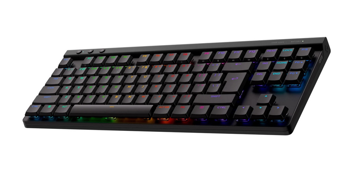 Keyboard Logitech Gaming G515 Wireless RGB Mechanical TKL Tactile Black ...