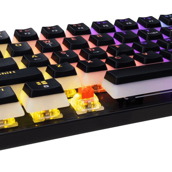 Keyboard White Shark Gaming Ashiko 2 RGB Mechanical Red Switch - Анхоч
