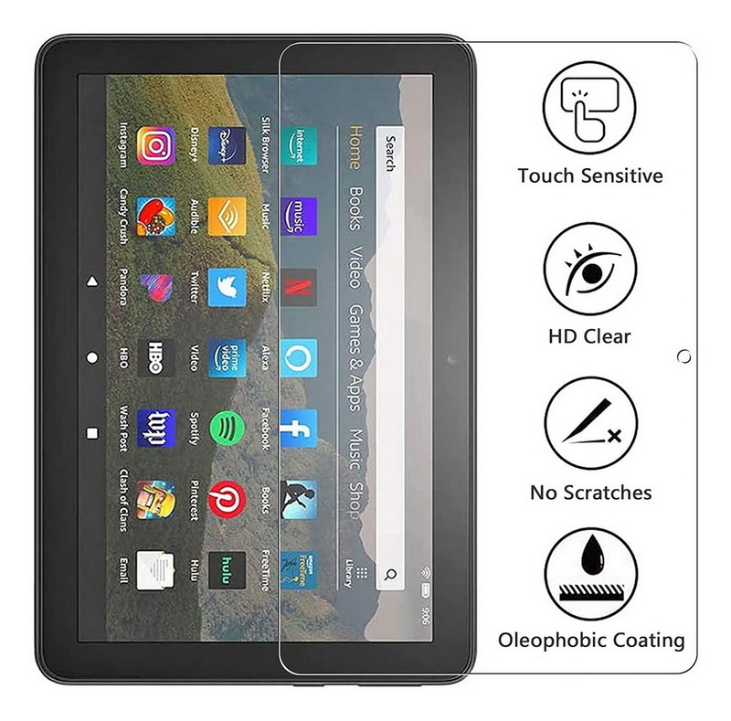 Screen Protector Tempered Glass for Amazon Fire HD 8 Plus Tablet - Анхоч