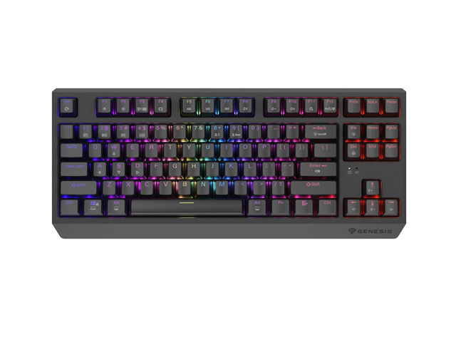 Keyboard Genesis Gaming Thor 230 TKL Wireless Mechanical RGB Black ...
