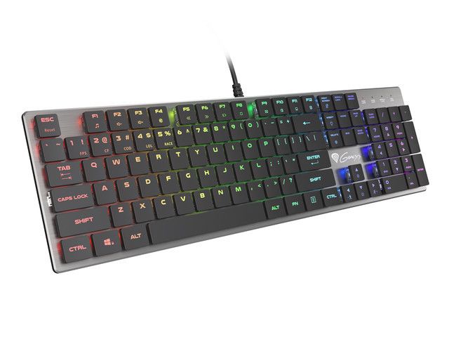 Keyboard Genesis Gaming Thor 420 Mechanical Content Slim Blue Switch ...