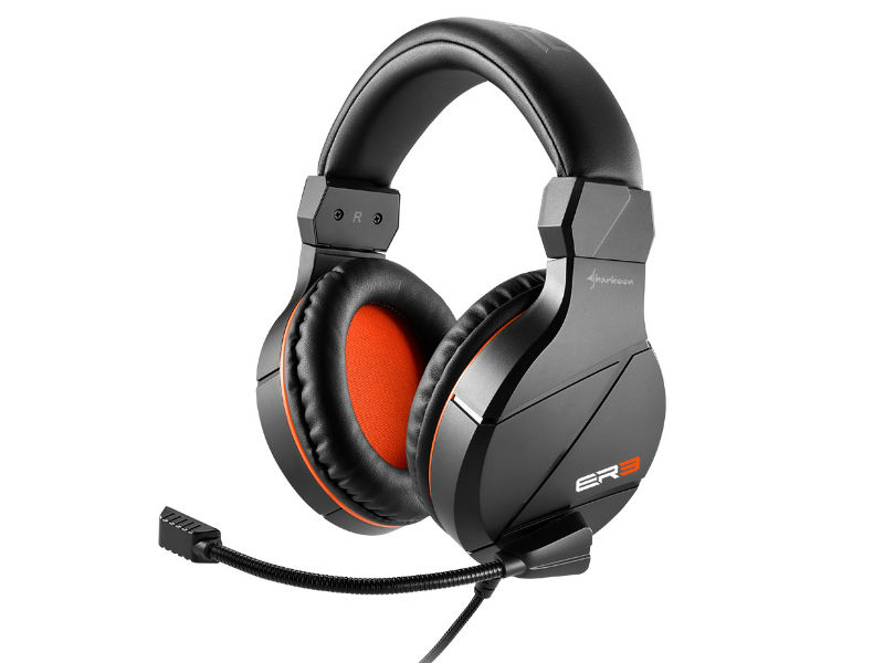 Headphones Sharkoon RUSH ER3 Gaming Black - Анхоч