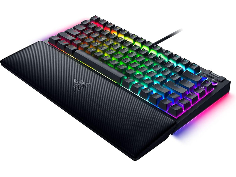 Keyboard Razer BlackWidow V4 75% Mechanical Gaming RGB Chroma Tactile ...