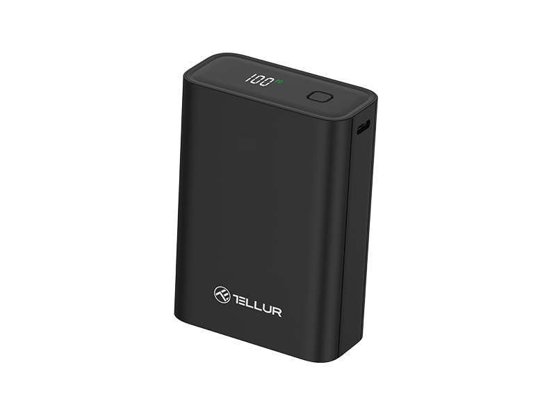 Power Bank Tellur PD702 Compact Pro 20000mAh Type-C PD20W + USB QC 3.0 ...